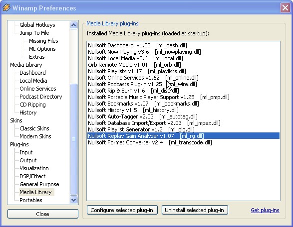 MP3 audio file normalization content page